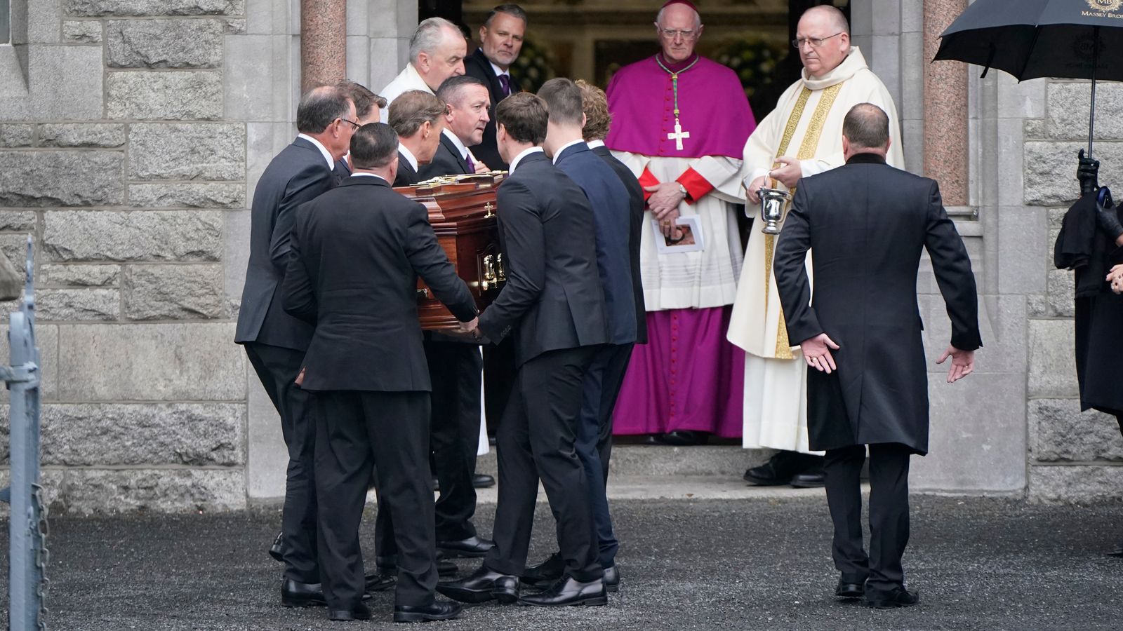 Max Wall's family hail 'fabulous son' at funeral after Irish teenagers ...