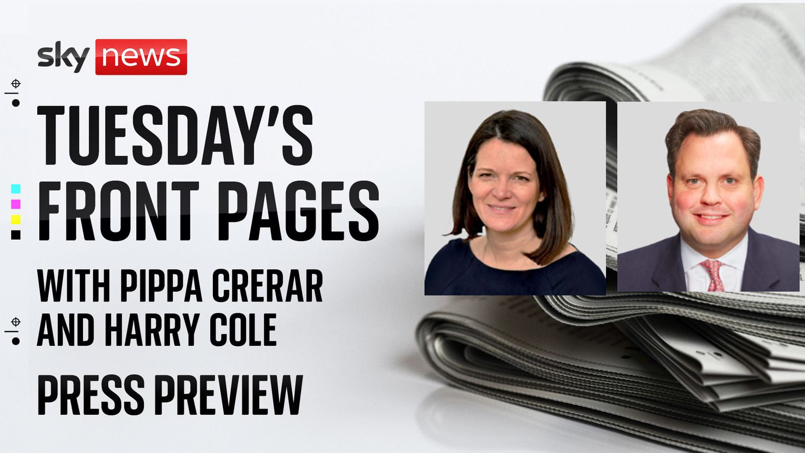 Press Preview: Tuesday’s front pages | News UK Video News | Sky News