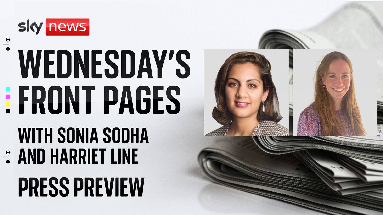 Press Preview: Wednesday's paper | News UK Video News | Sky News