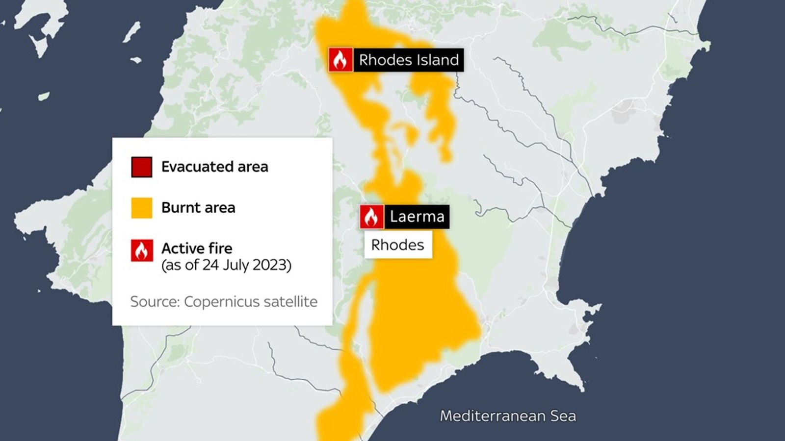 TUI cancels all flights to wildfire-hit Rhodes up to Friday - as ...