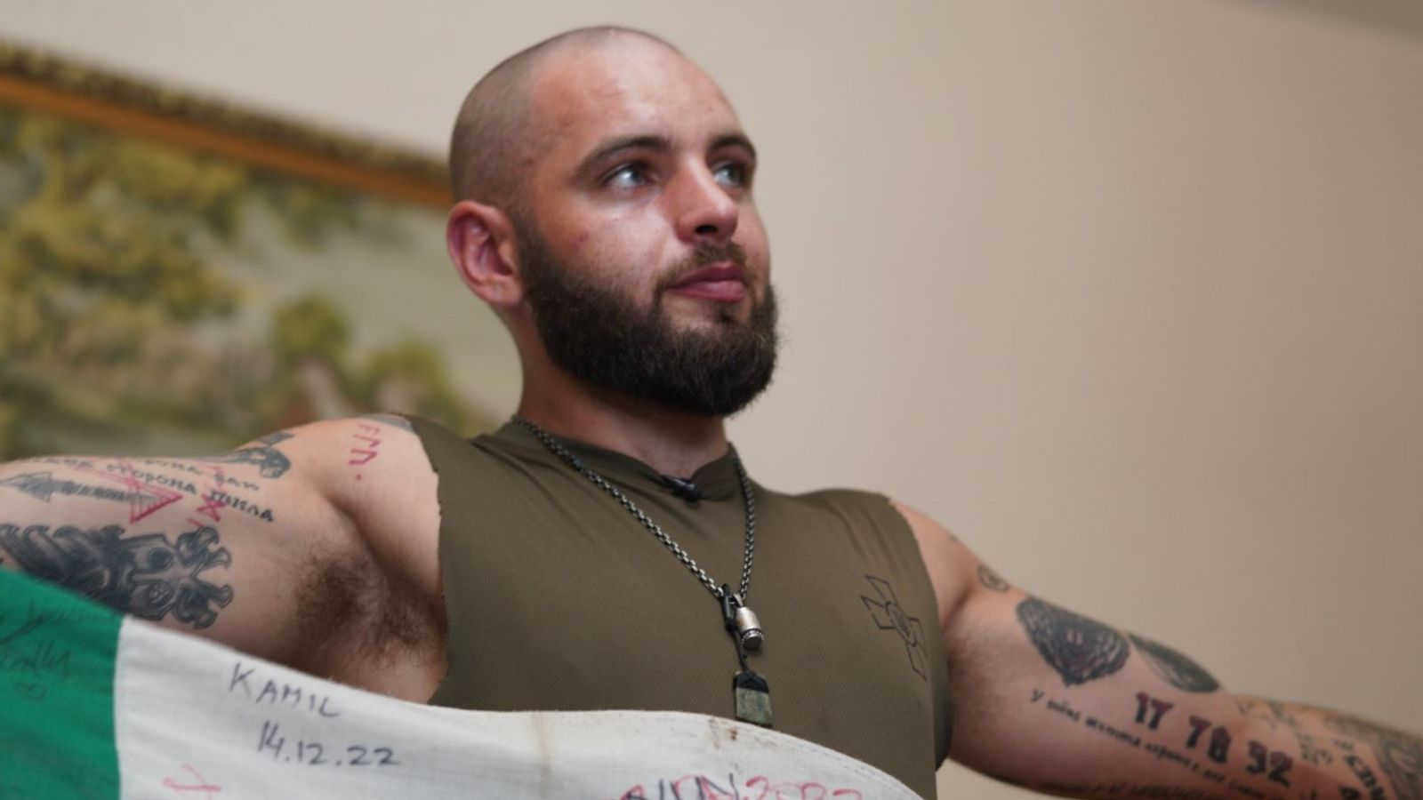 Ukraine war: Irish fighter 'Rambo' describes 'terrifying' Russian tank ...
