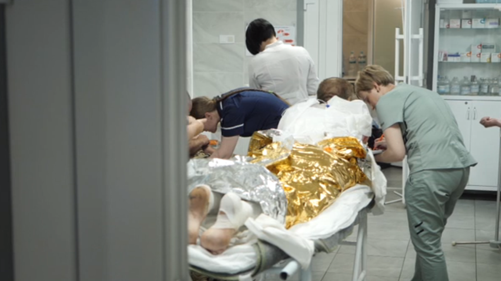 Ukraine's front line medics reveal the toll of gruelling ...