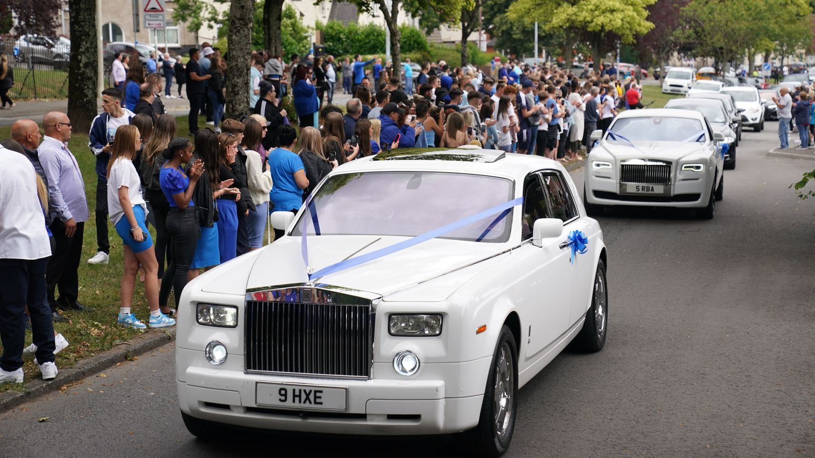 Funeral held in Cardiff for teens who died in Ely crash that sparked ...