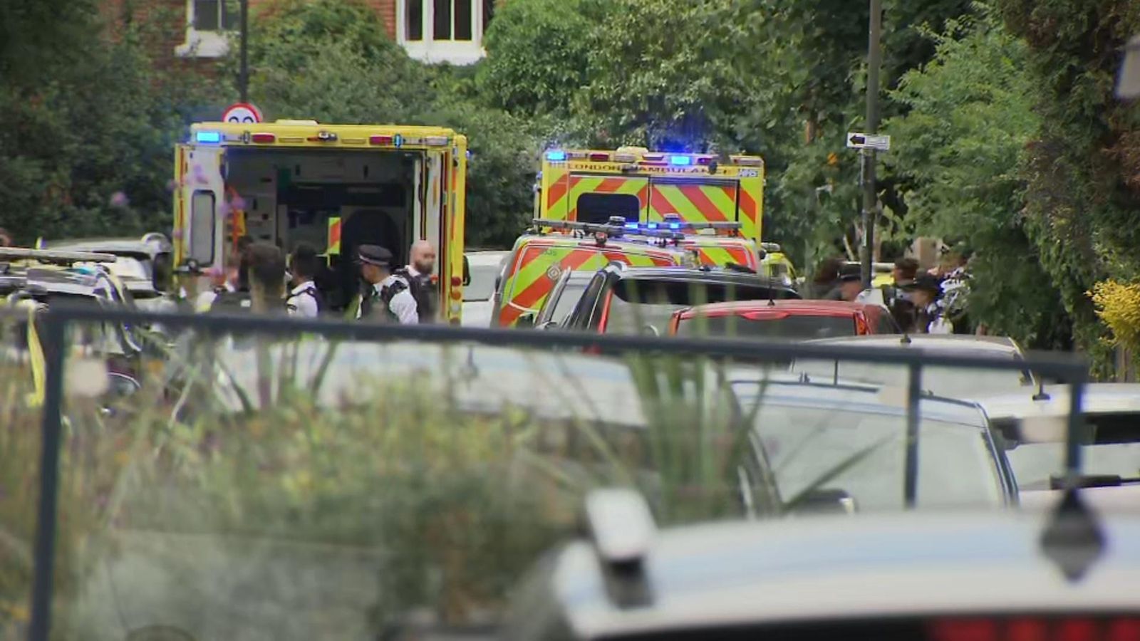 'Tragic end of term' as Land Rover crashes into primary school in Wimbledon | UK News | Sky News