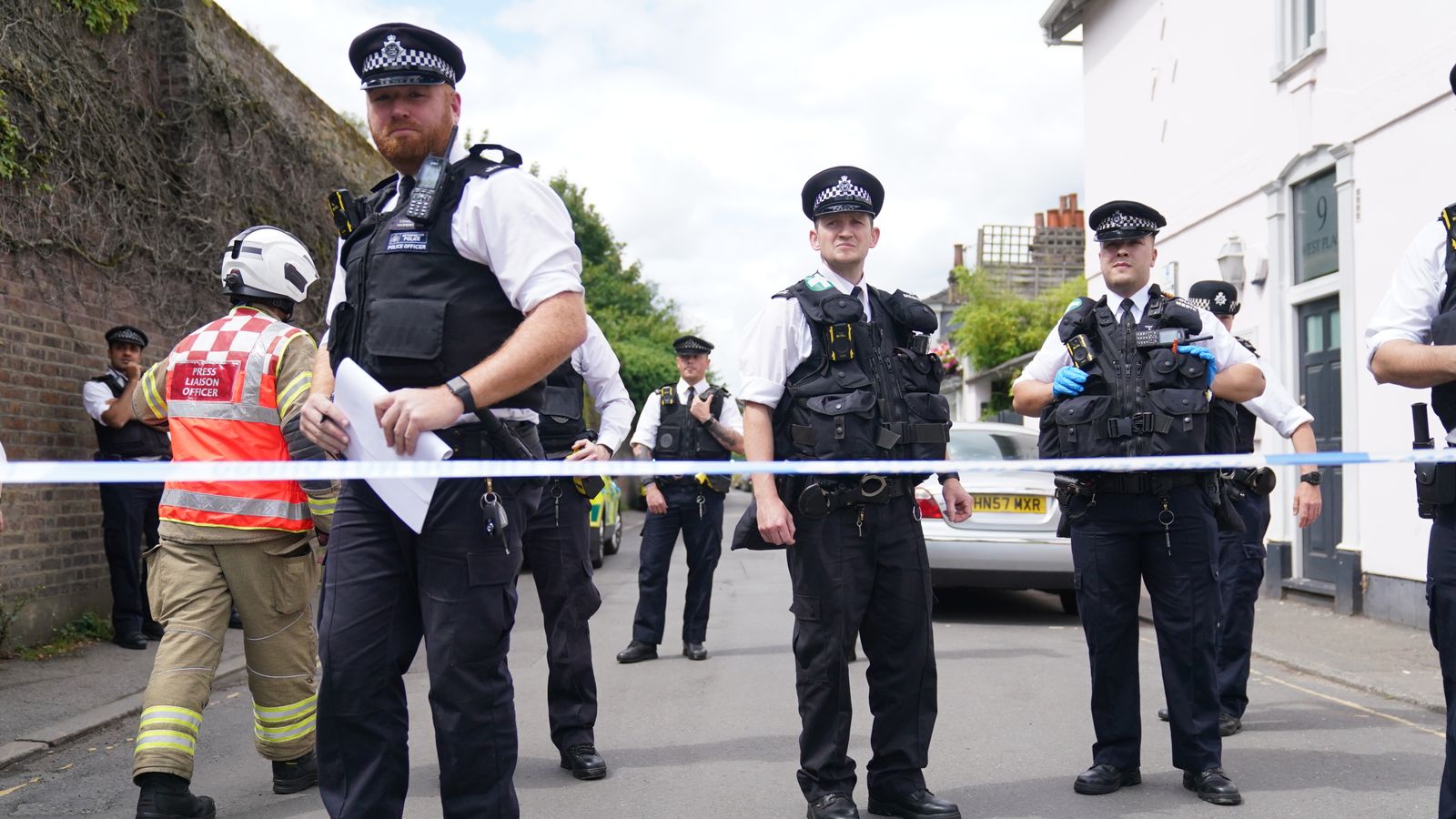 Wimbledon school crash: Girl, 8, dies after car crashes into primary school | UK News | Sky News