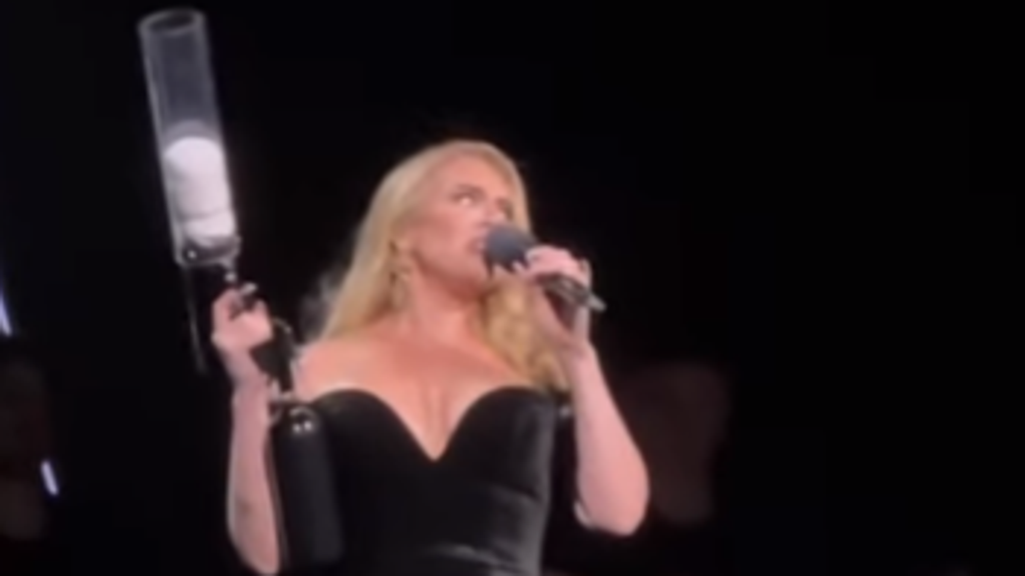 Adele warns fans about throwing items on stage | Ents & Arts News | Sky News