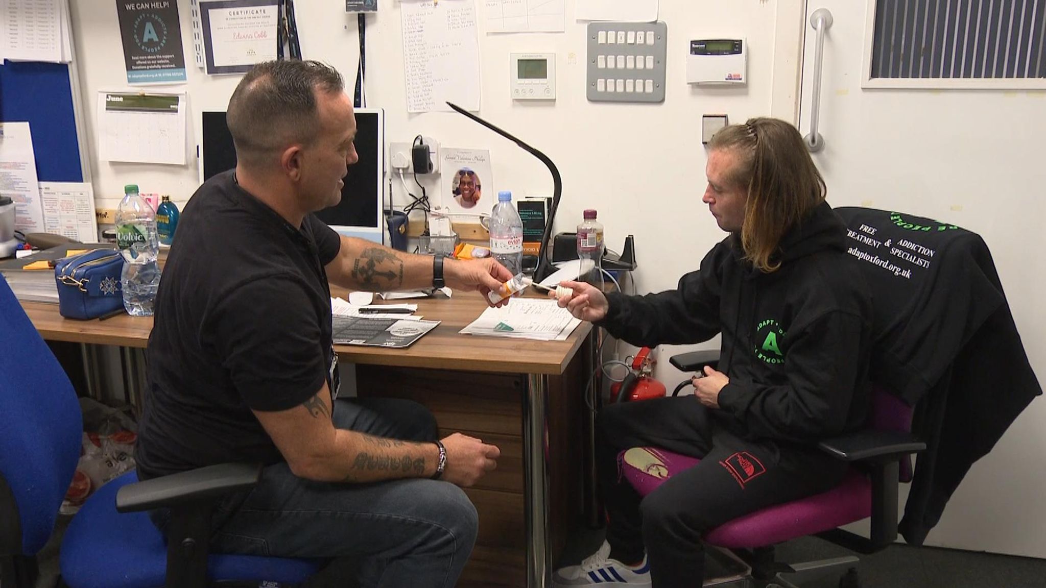 Drug addict who featured in Sky News investigation given second chance ...