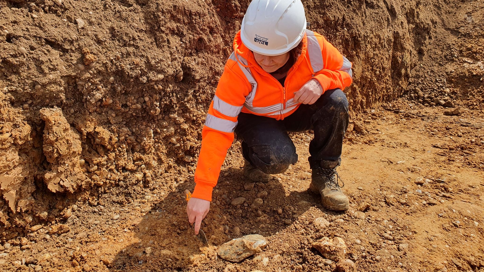 One of 'longest ever' ancient hand axes in UK found during ...