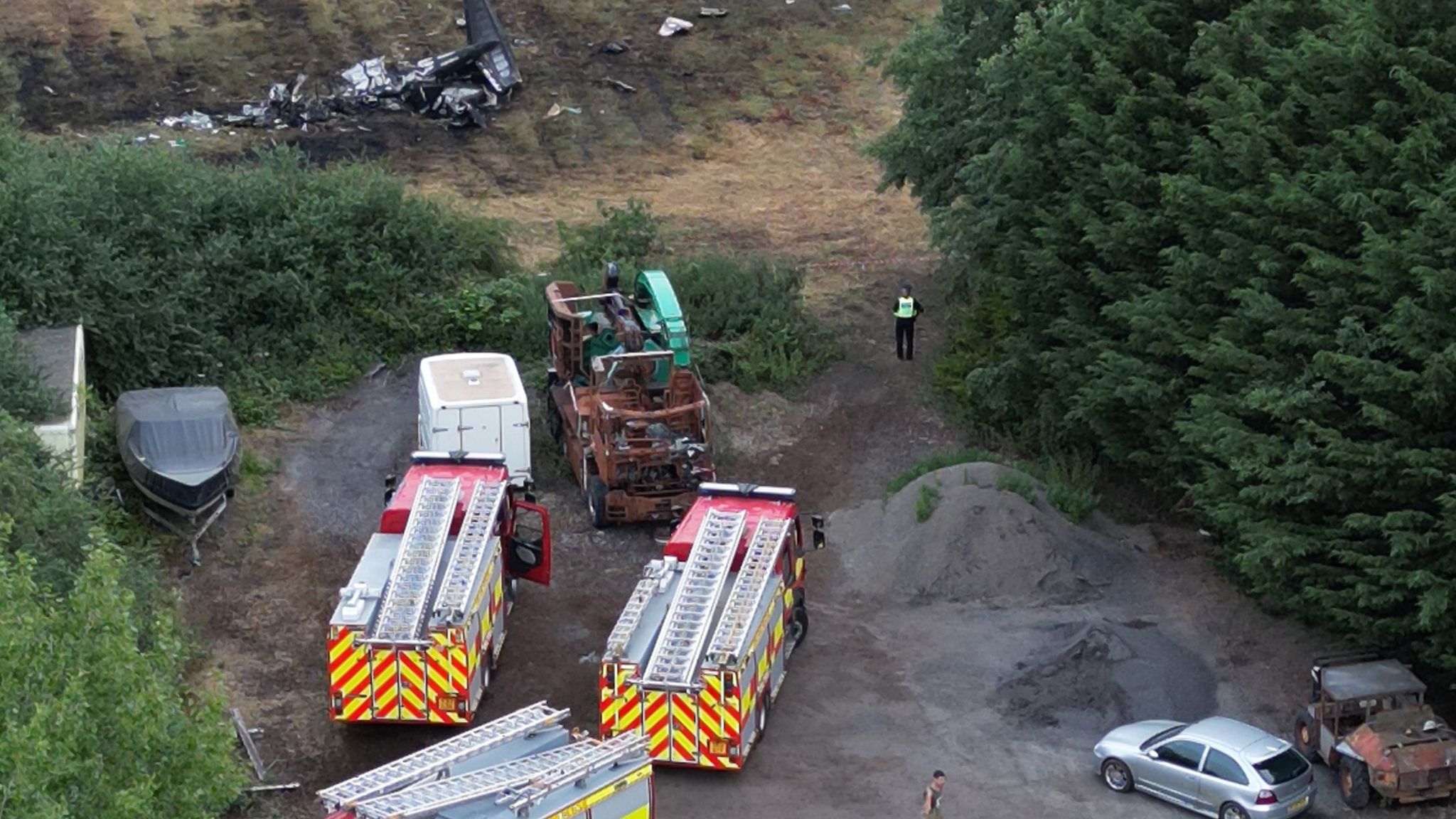 Light aircraft crash leaves one dead in North Yorkshire | UK News | Sky ...