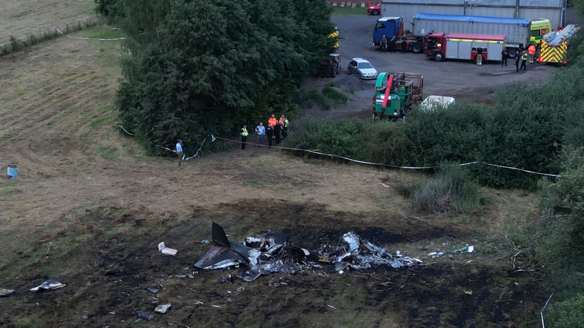 Light aircraft crash leaves one dead in North Yorkshire | UK News | Sky News