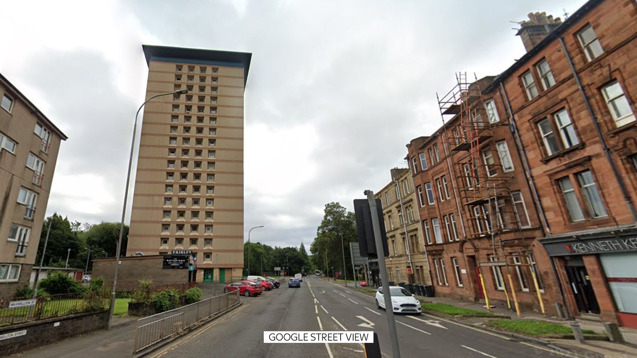 Man fighting for his life after police lock down street in Paisley and ...