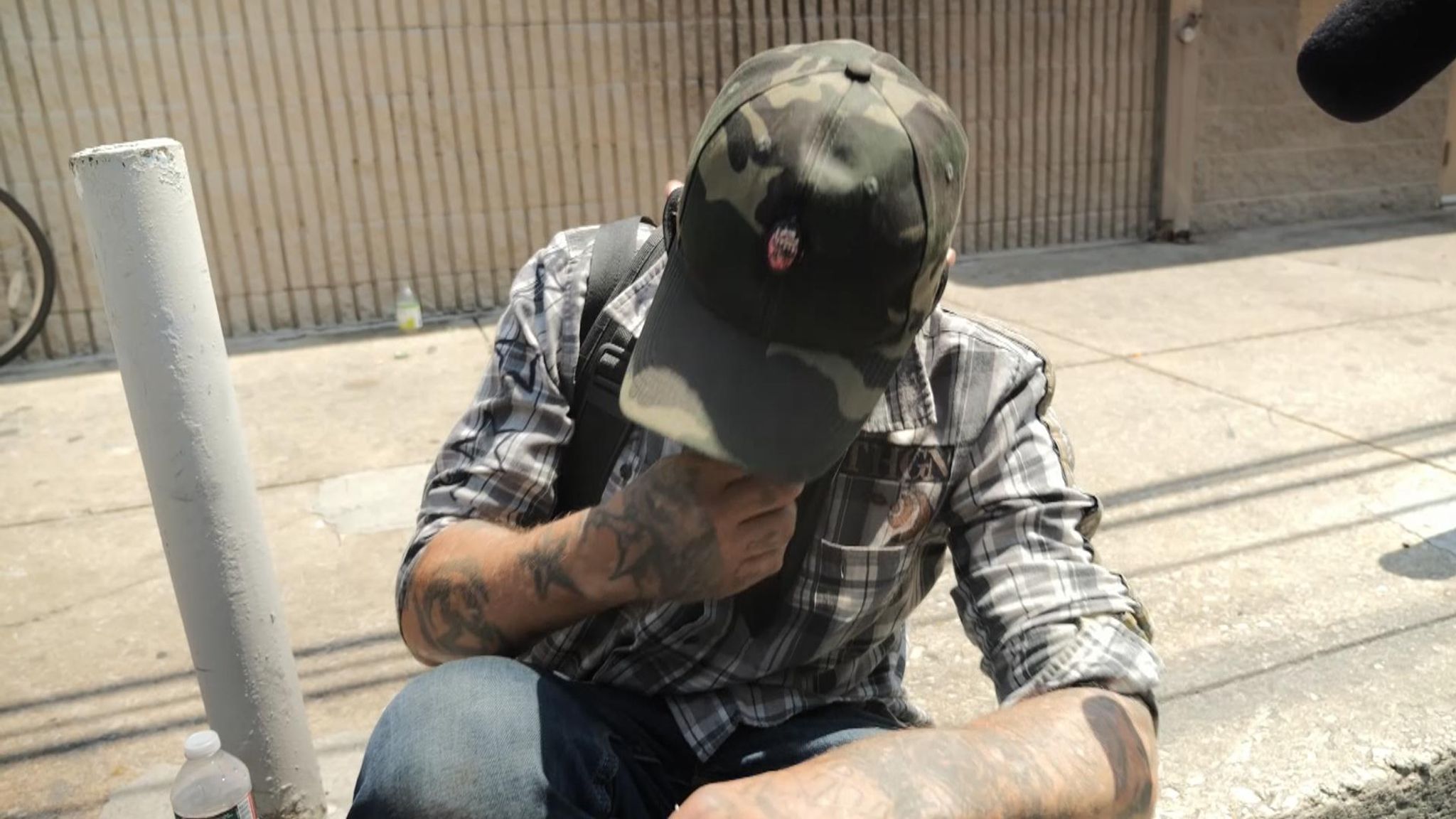 In this neighbourhood, people openly inject the 'zombie drug' Tranq on ...