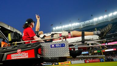 Cameraman injured by wild throw at Yankees and Orioles game | US News | Sky News