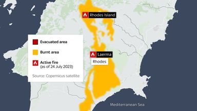 Holiday booked to Greece? Your rights amid Rhodes and Corfu fires ...