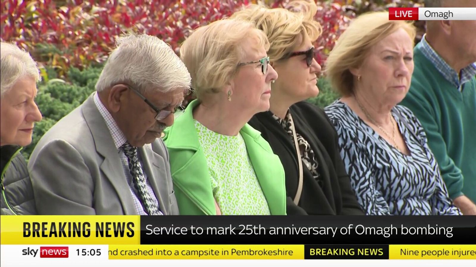 Omagh: Grieving families attend bombing service 25 years on | News UK ...