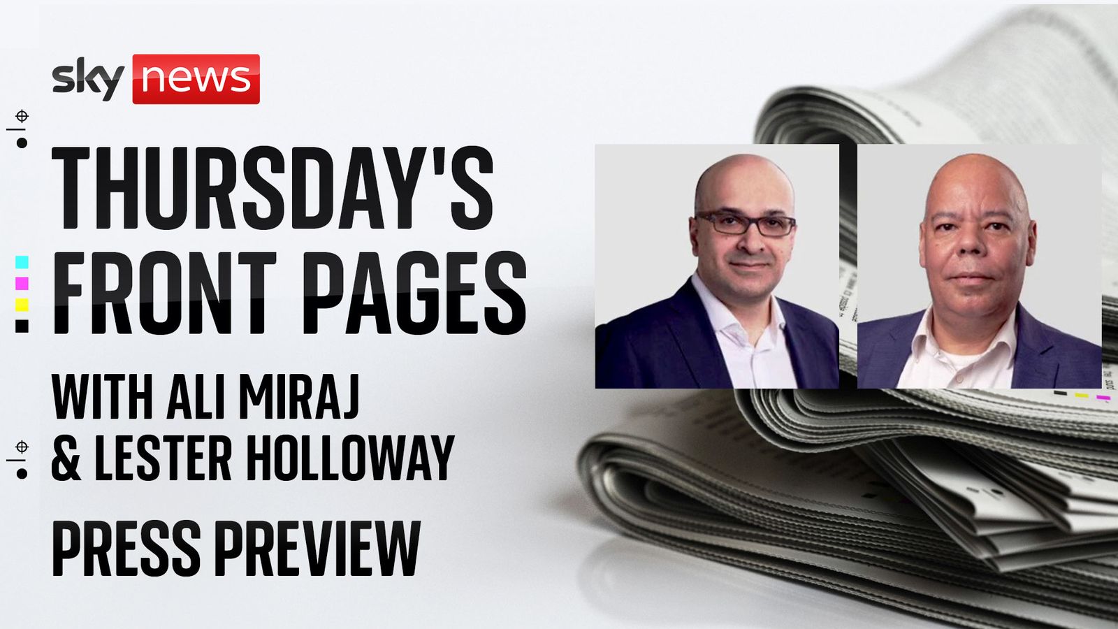 Press Preview: Thursday's papers | News UK Video News | Sky News
