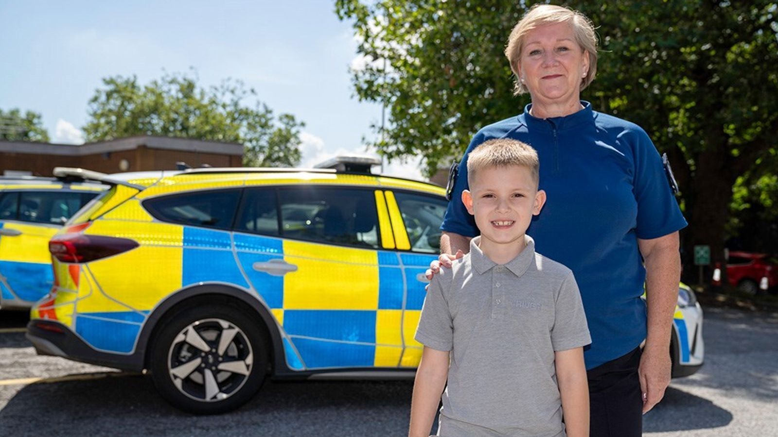 Mother 'extremely proud' of son, 7, who dialled 999 when she collapsed ...