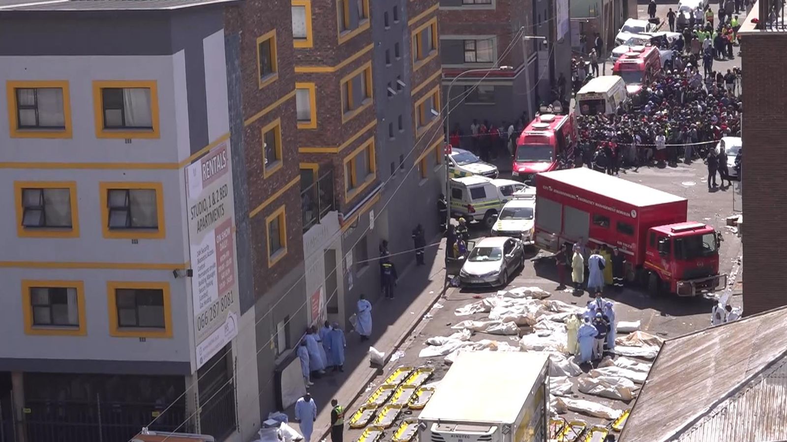 Johannesburg fire: Devastated residents left homeless and helpless ...