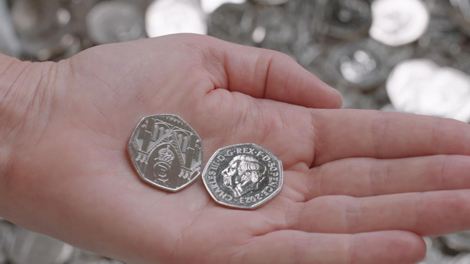 Coins marking coronation of Charles III enter circulation | UK News ...
