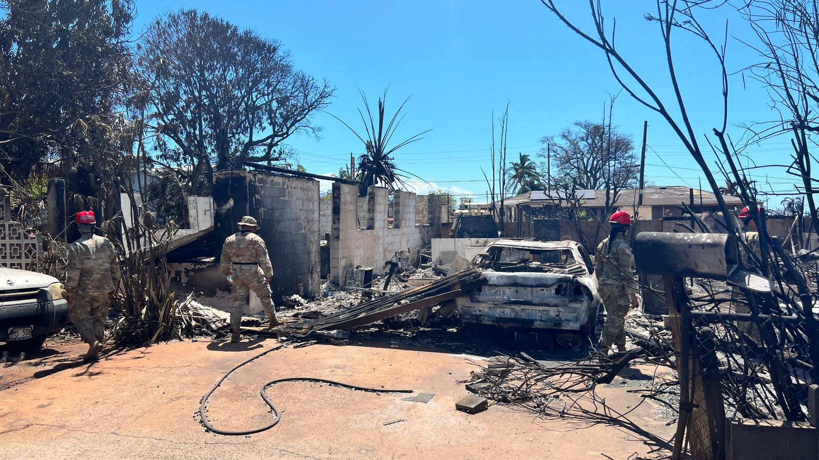 Hawaii wildfire: 'Everything we know is gone': Residents' shock at ...