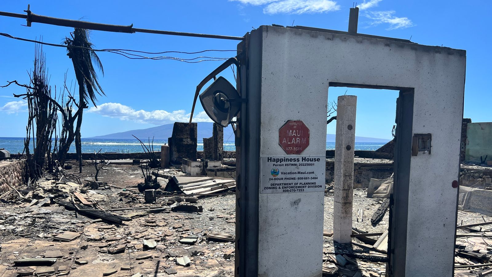 Hawaii wildfire: 'Everything we know is gone': Residents' shock at ...