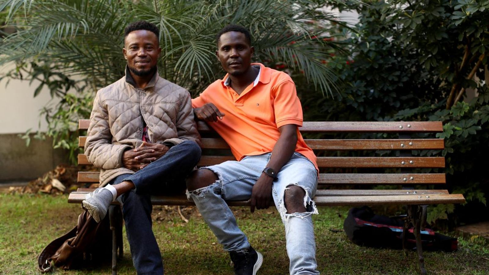 Four Nigerian stowaways travel 3,500 miles of ocean in tiny space above ...