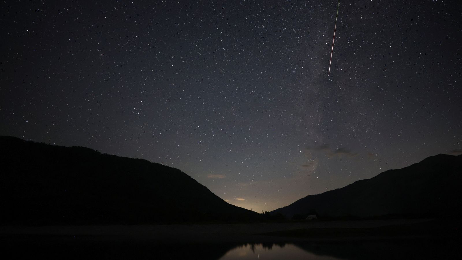 Perseid meteor shower: Shooting stars light up night skies across the ...