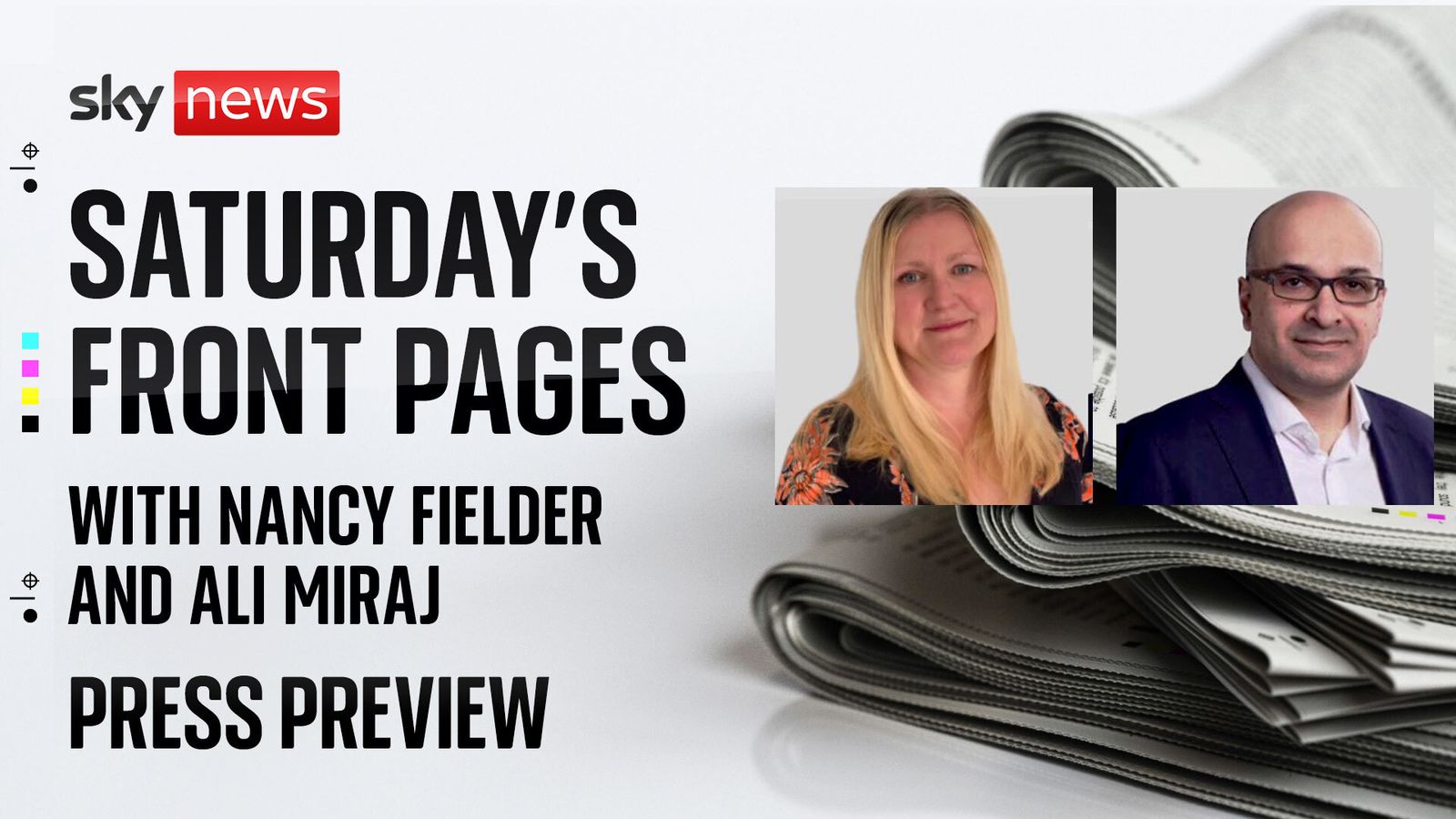 Press Preview: Saturday's papers | News UK Video News | Sky News