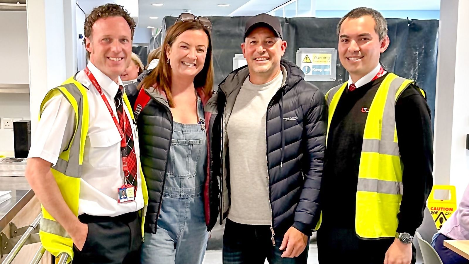 Love is in the air as epic beach proposal seen from the sky | UK News ...