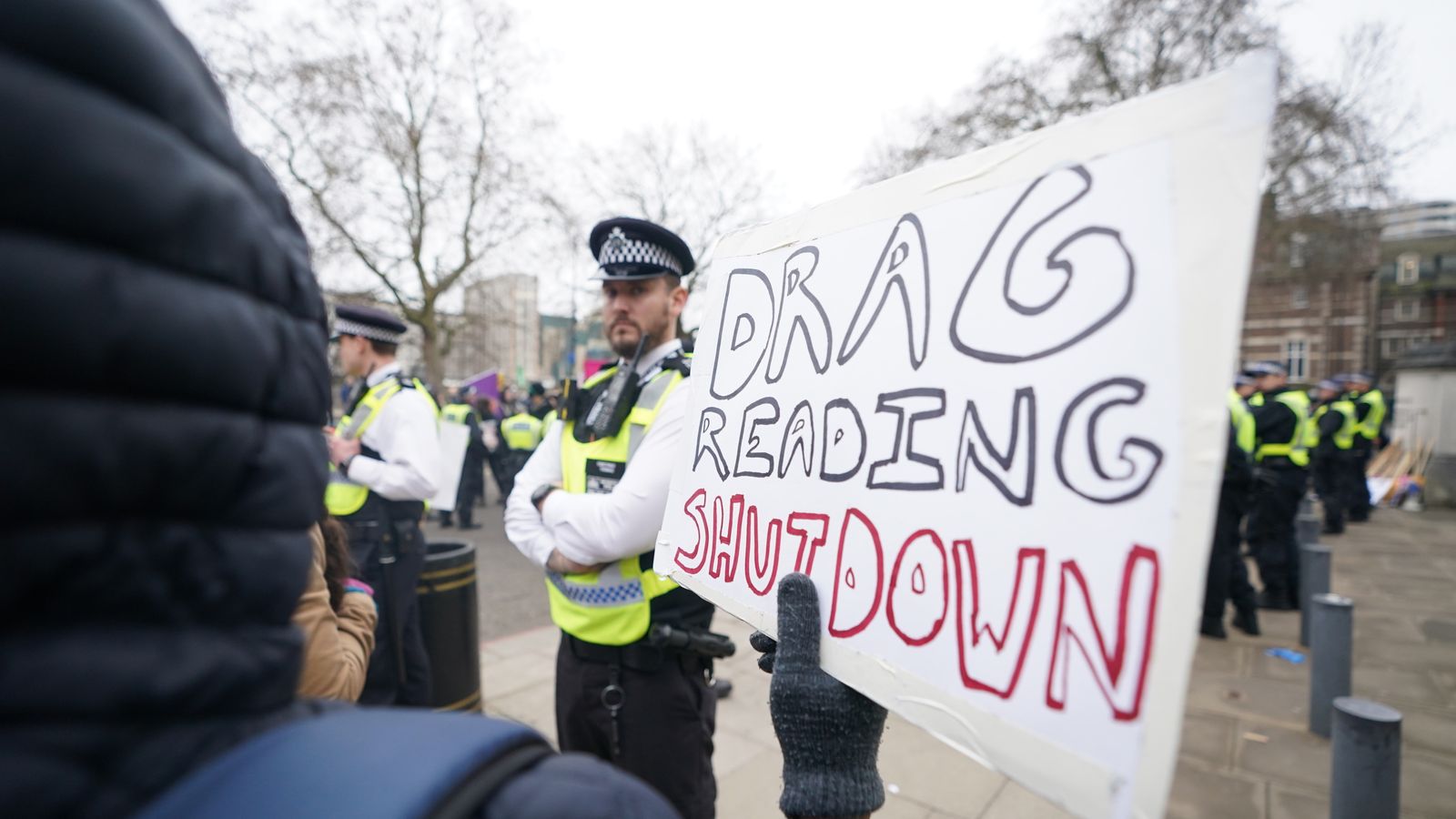 Man convicted after 'aggressive' protest against Tate Britain drag ...