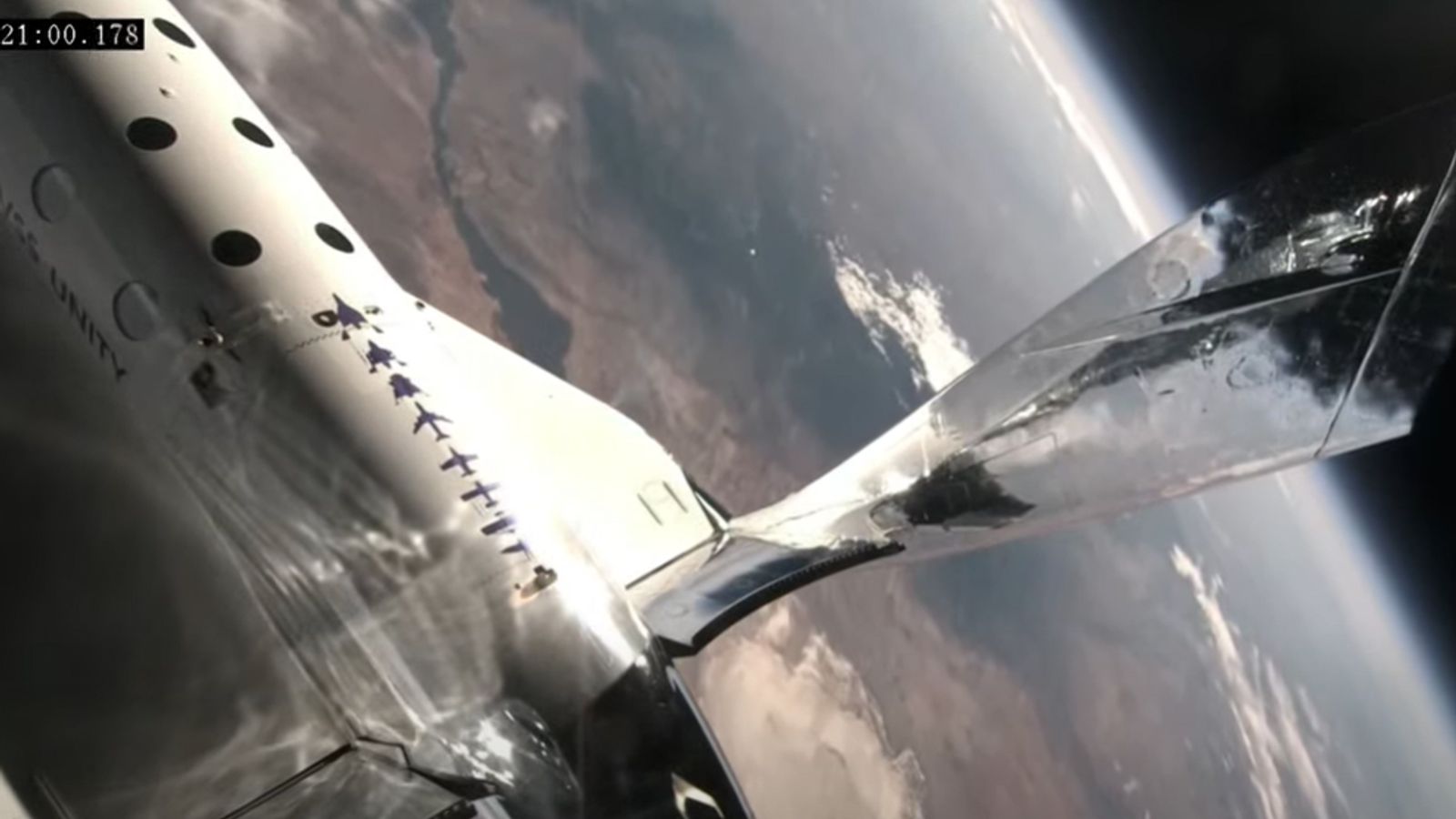 Virgin Galactic: First space flight for tourists lifts off | News UK ...