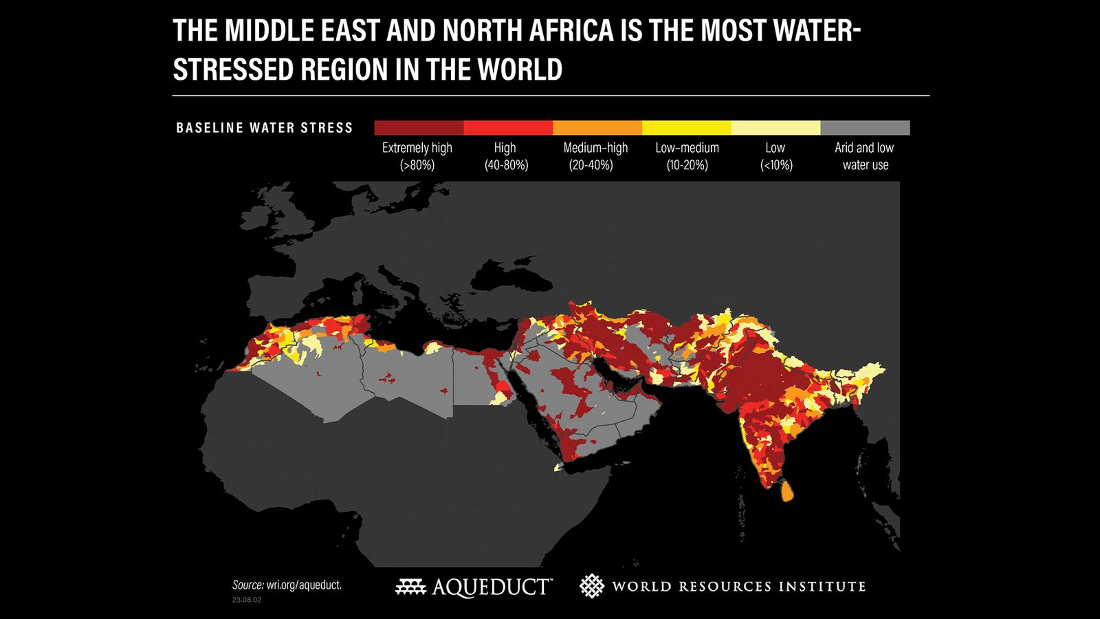 One in four living with extreme water stress - these are the countries ...