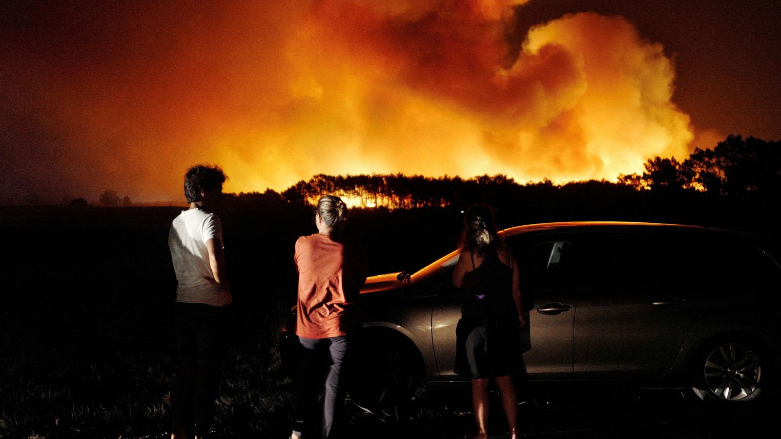 Portugal wildfires: New satellite image shows blaze sweeping near the ...