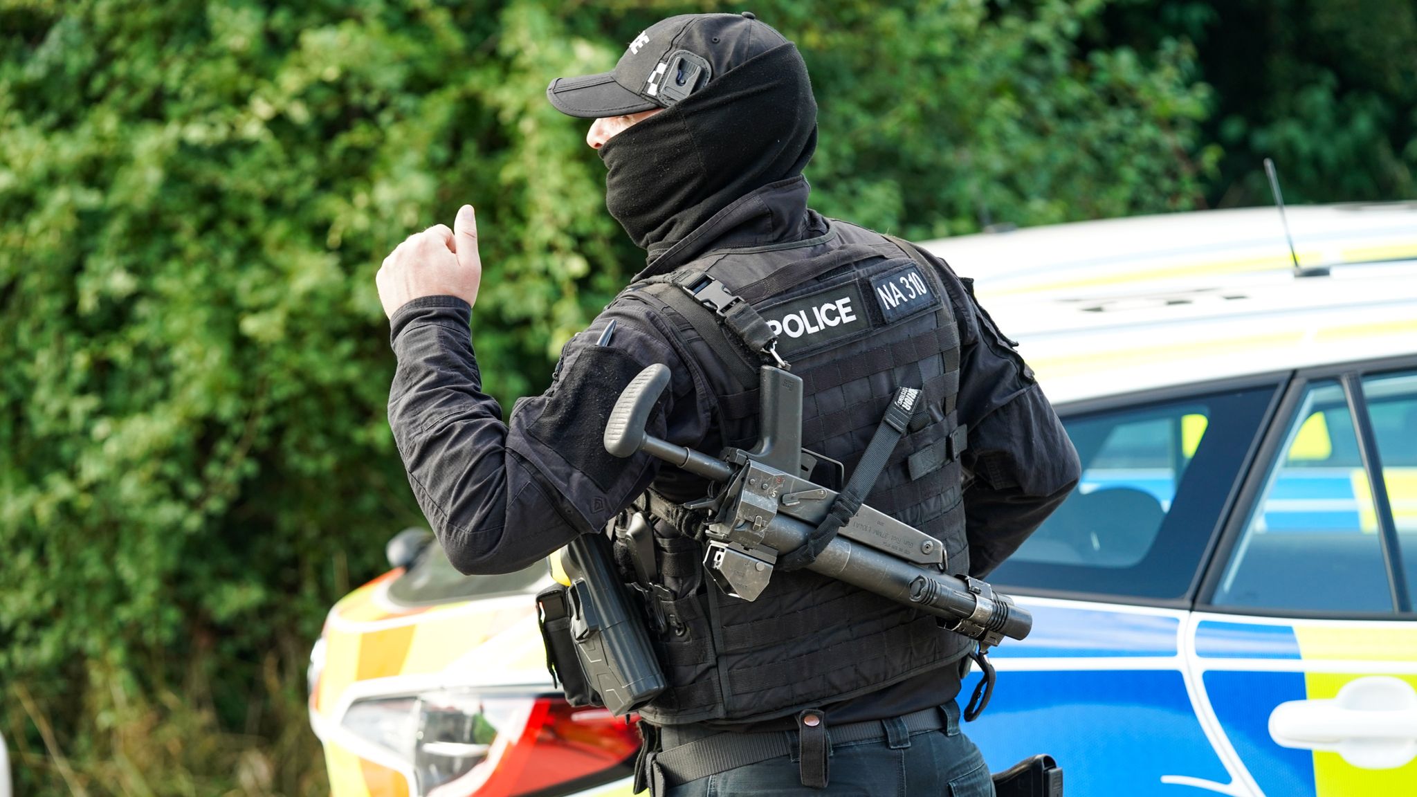 Derbyshire: Four arrests after men 'wielding swords' rush sporting ...