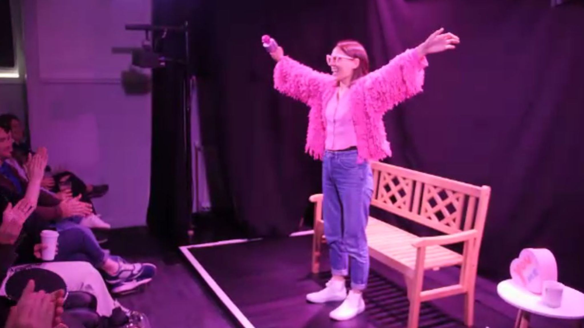 Georgie Grier: Actress left in tears when one person turned up for show ...