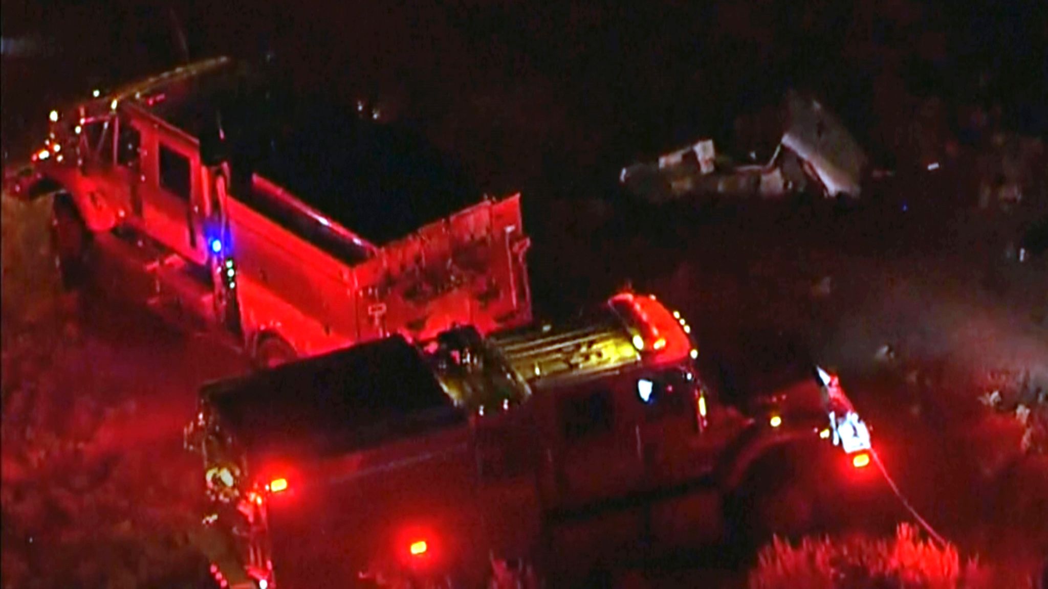 Two firefighters and pilot killed in mid-air collision while tackling ...