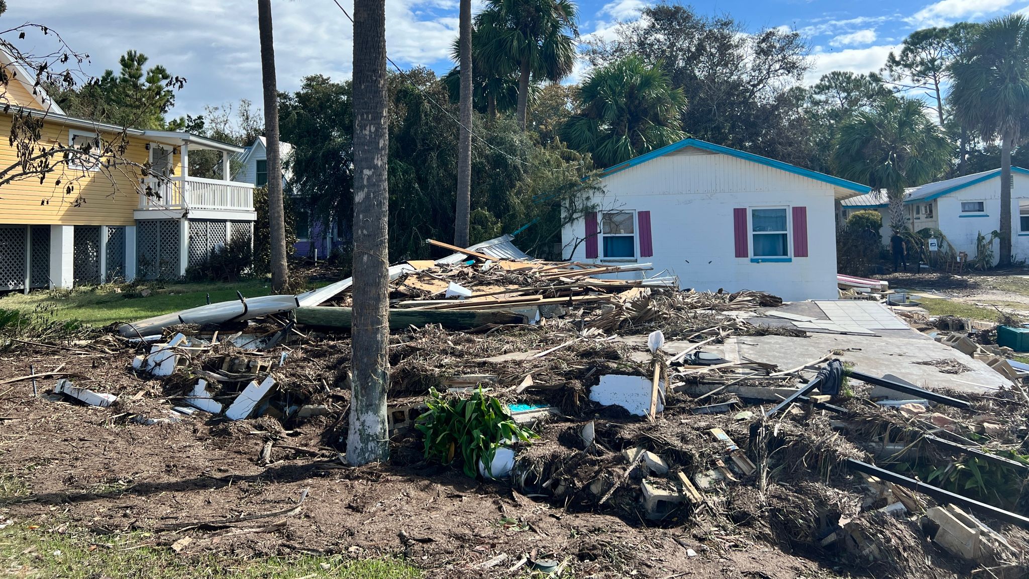 Hurricane Idalia wrecked much of Cedar Key but people here will brave ...