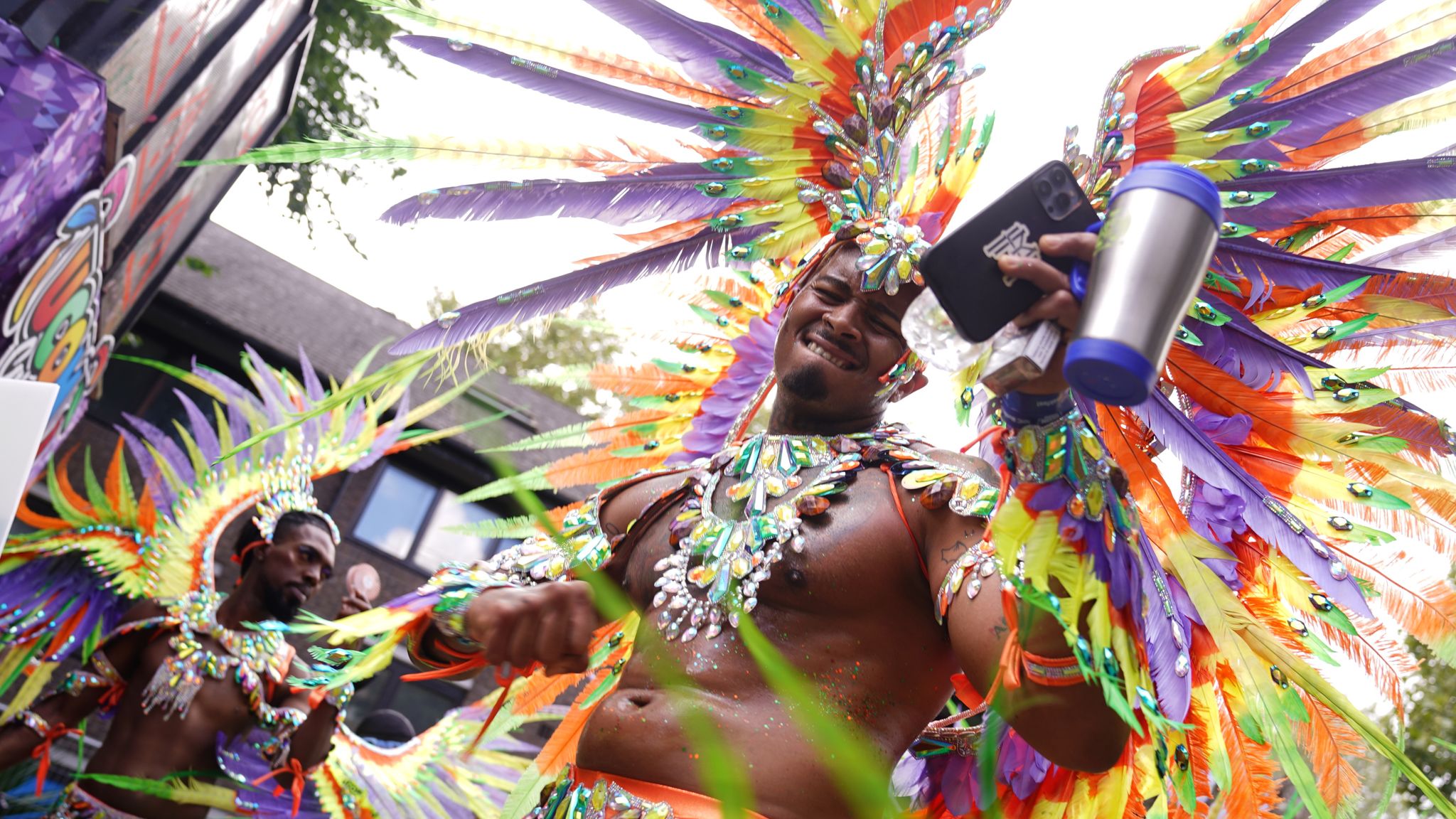 Notting Hill Carnival in pictures: Colourful costumes and plenty of ...