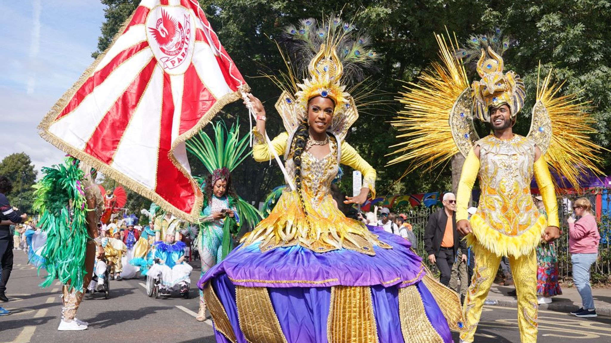 Notting Hill Carnival in pictures: Colourful costumes and plenty of ...