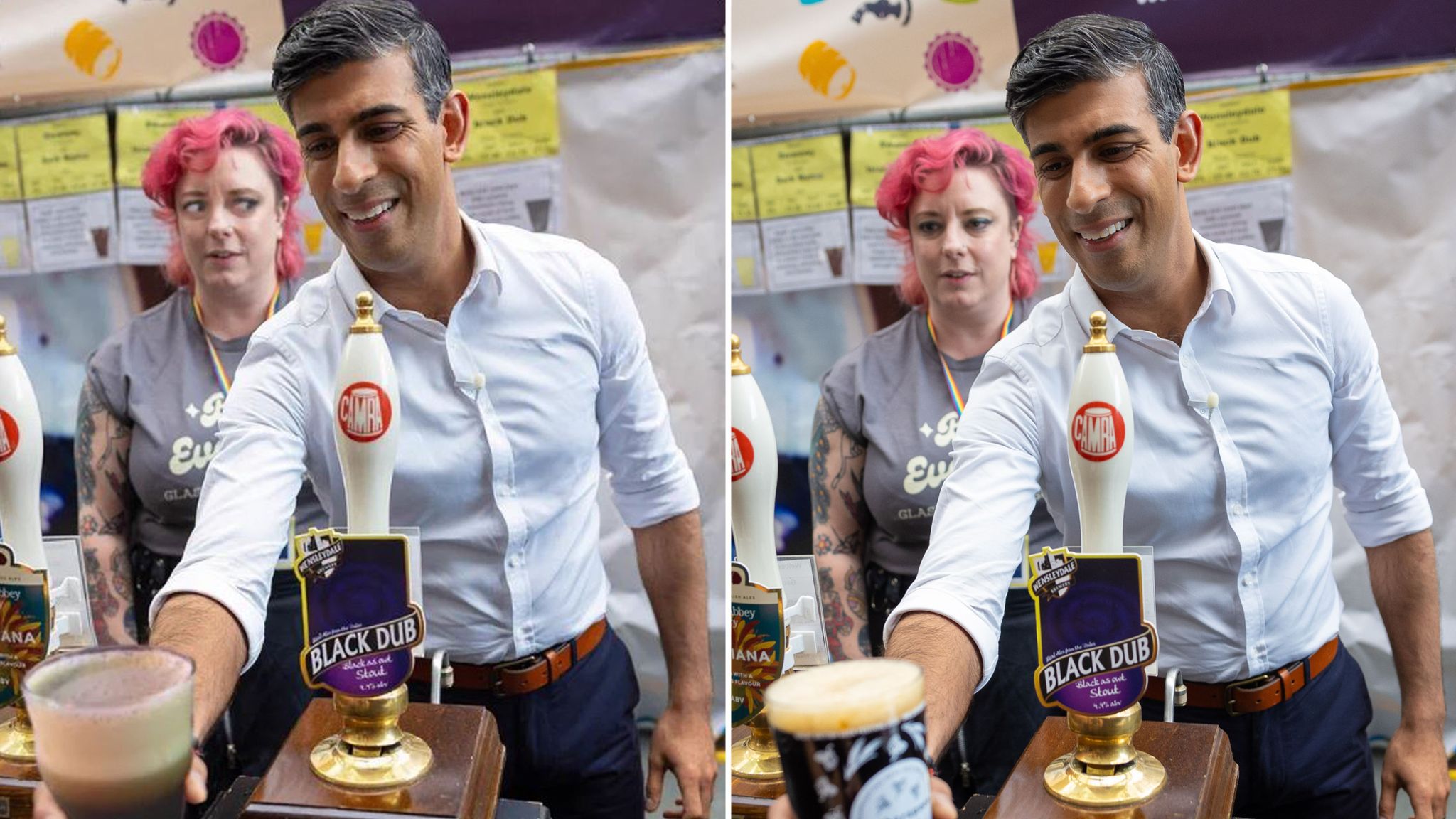 Labour MP apologises for sharing fake image of Rishi Sunak | Politics News | Sky News