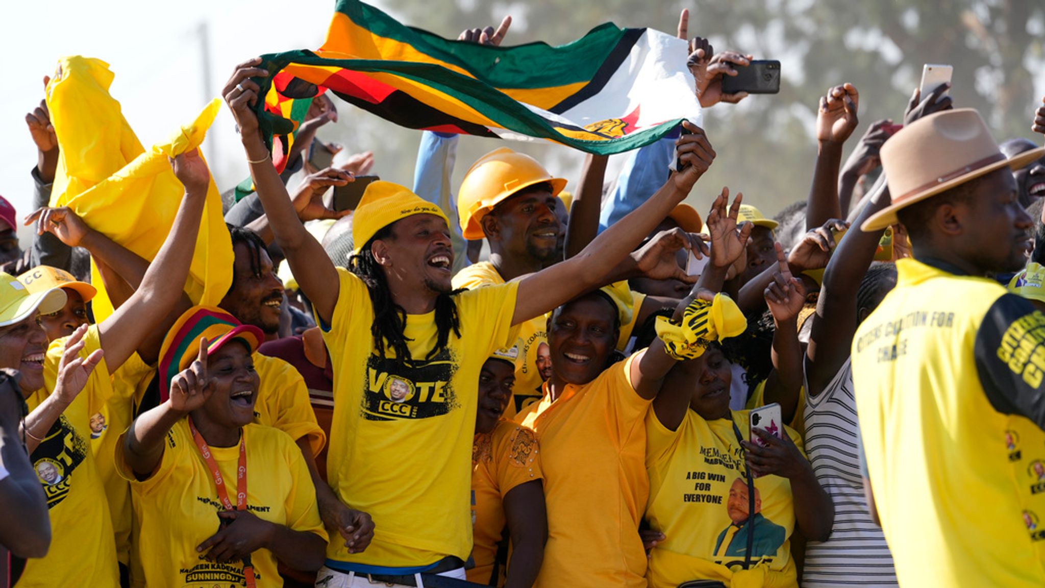 Zimbabwe elections: Polls open as opposition leader Nelson Chamisa ...