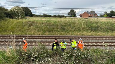 Sergeant Graham Saville: Nottinghamshire police officer hit by train ...