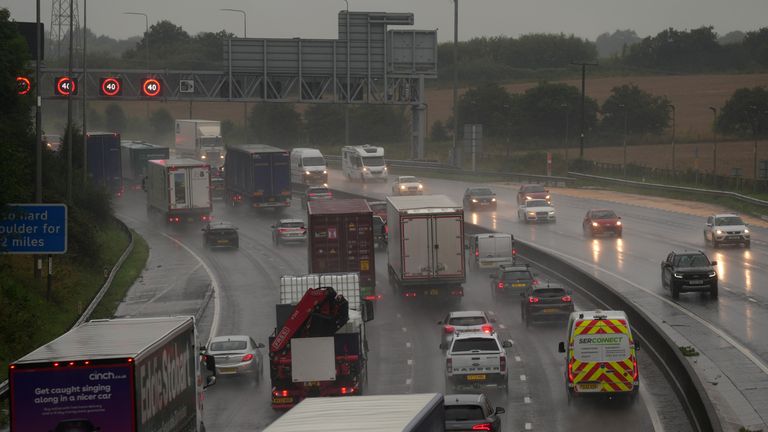 Uk Weather Taste Of Autumn As Met Office Issues Warnings For
