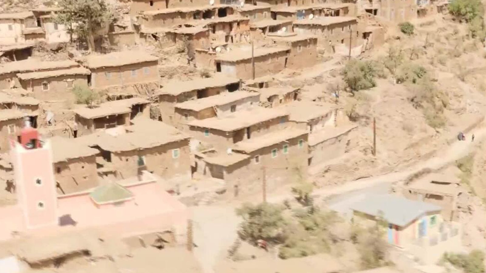 Morocco earthquake: Disaster zone seen from the air | World News | Sky News