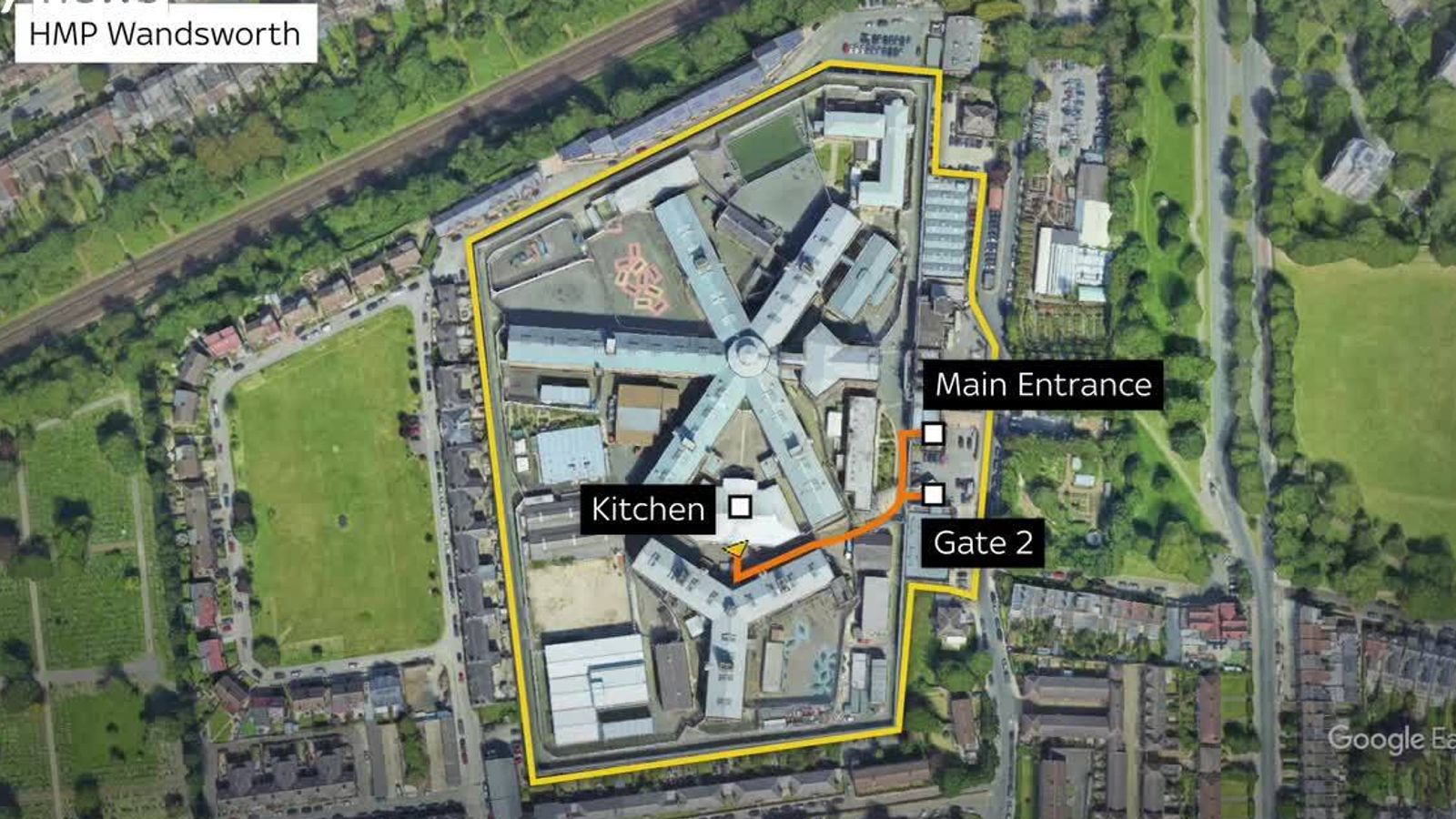 Daniel Abed Khalife prison escape: What route did he take out of ...