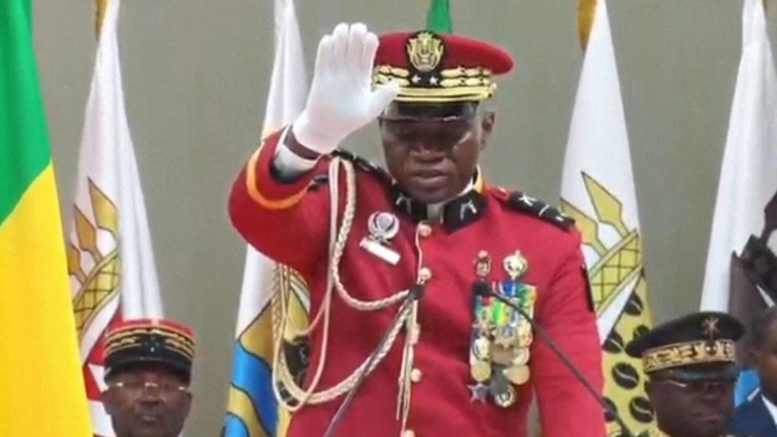 Gabon: Military general and cousin of ousted leader sworn in as interim president | World News ...
