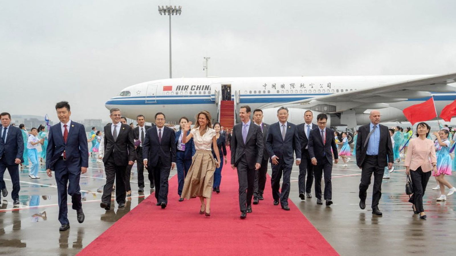 China's Xi Jinping meets Syria's Bashar al Assad and announces ...