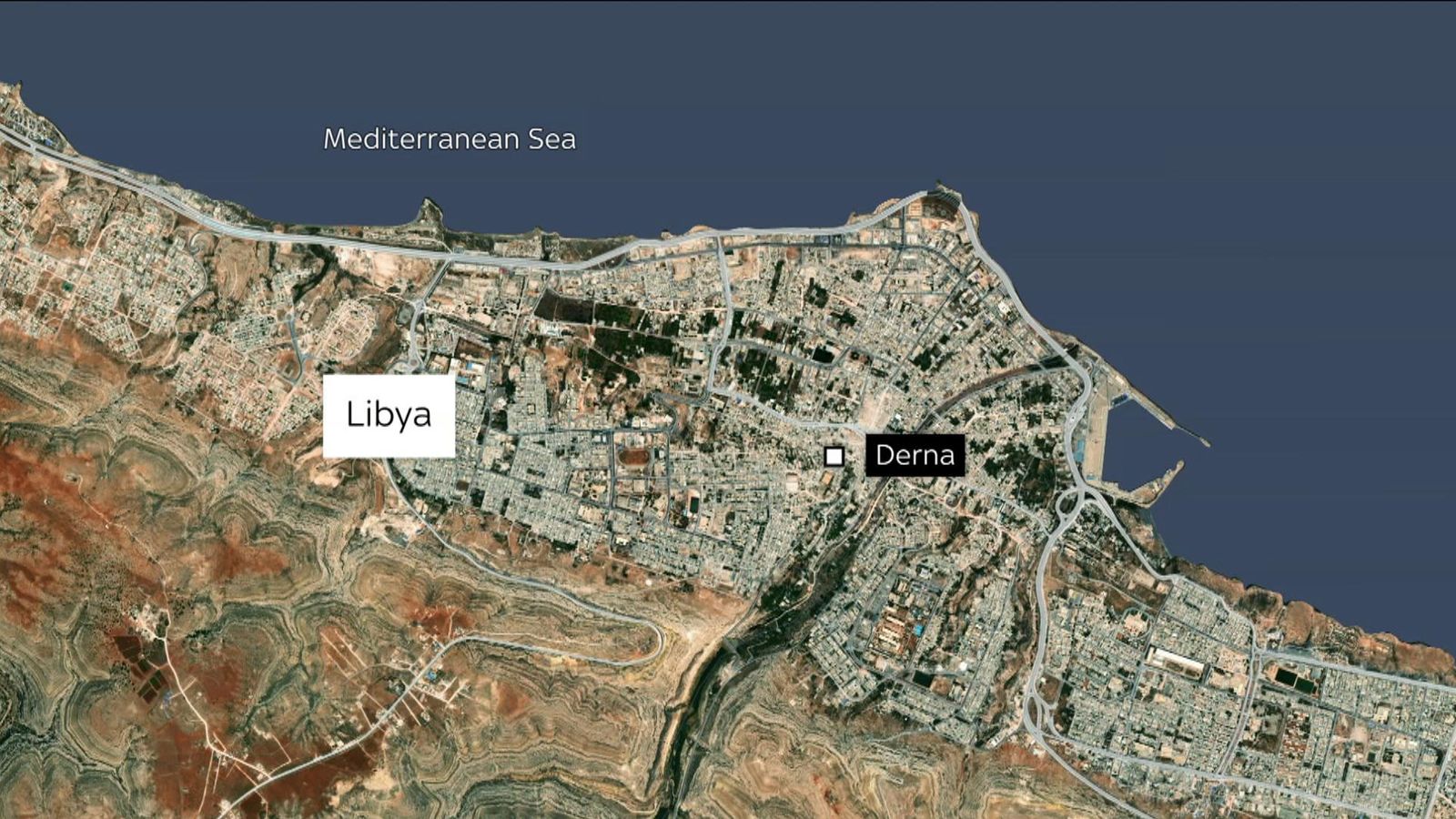 Fury on streets of smashed Libyan city of Derna - as UN warns of ...