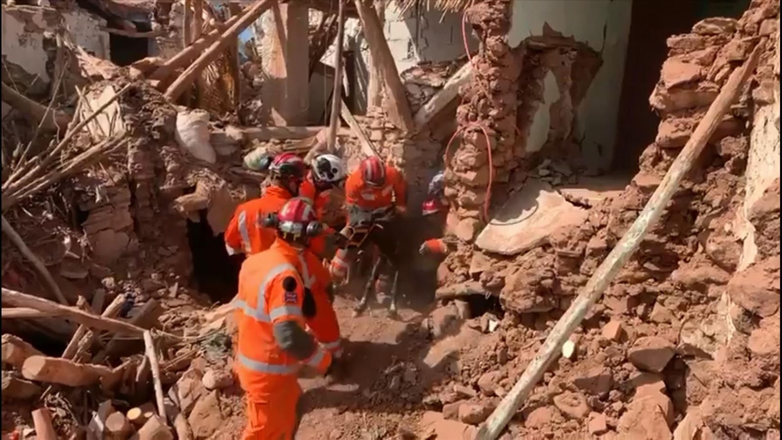 Morocco earthquake: 'Entombed donkey' rescued from rubble of collapsed ...