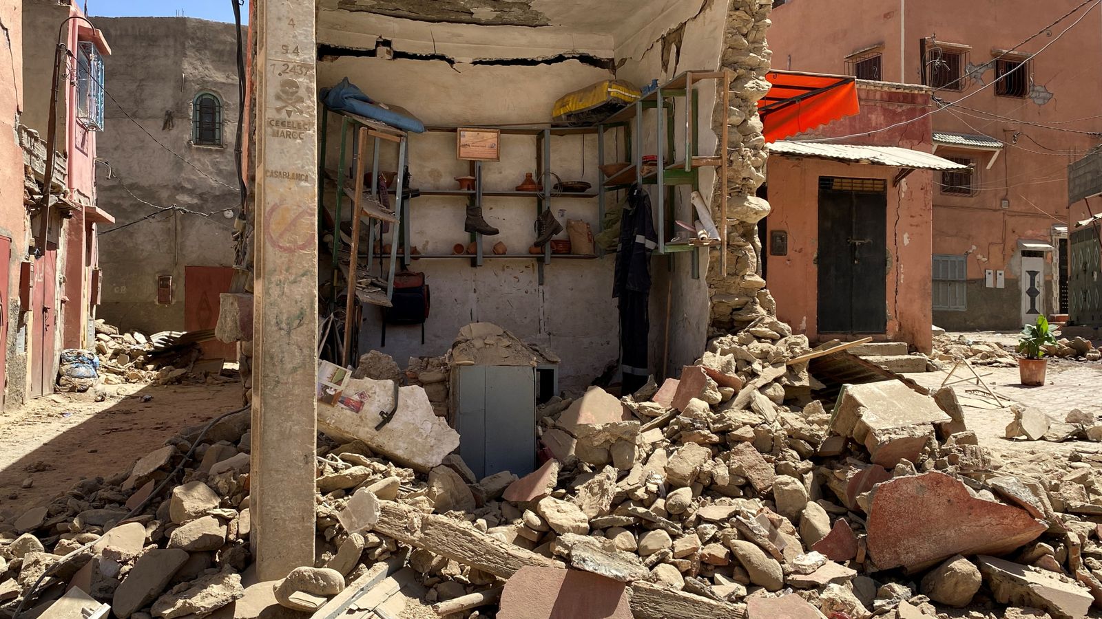 Morocco's deadly earthquake - in pictures | World News | Sky News